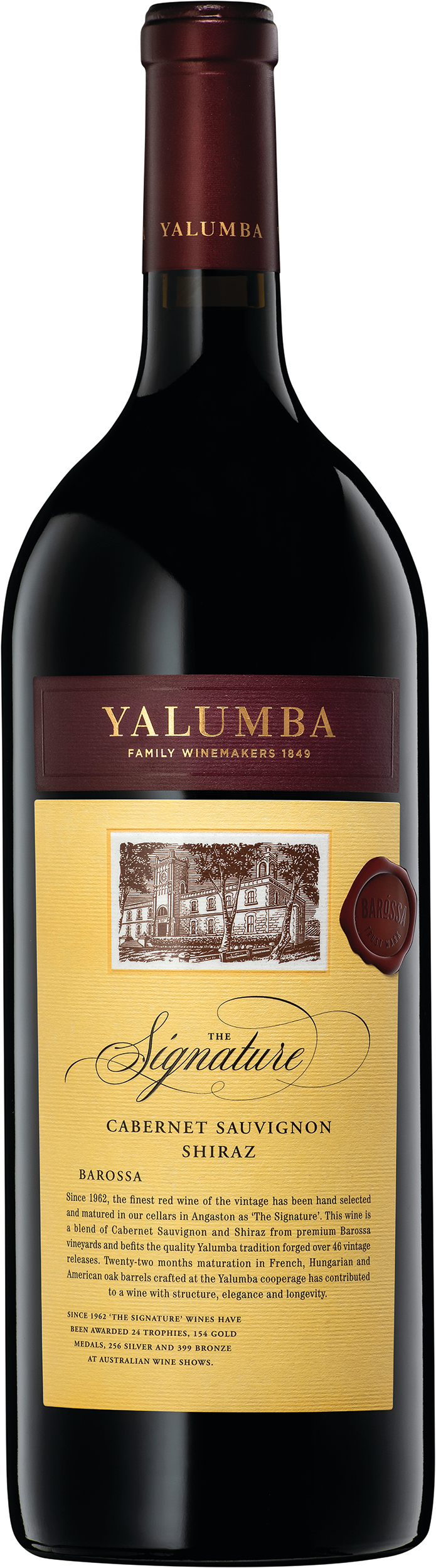 The Signature Cabernet Sauvignon & Shiraz Magnum 2022 | Yalumba